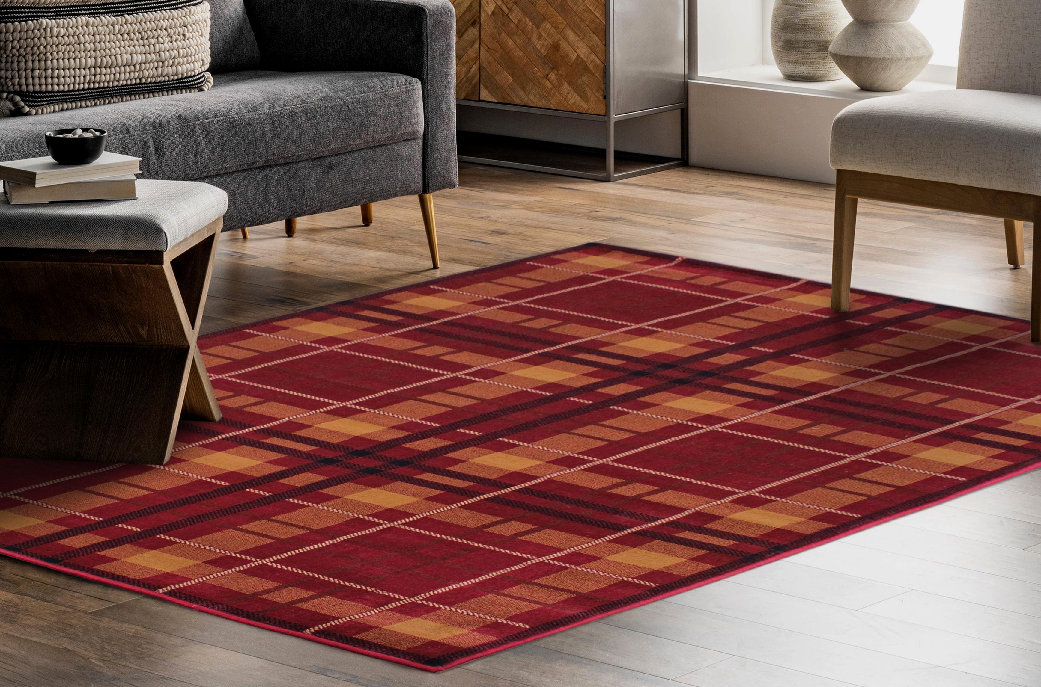 TARTAN CHECKED RUGS – Home Store Online